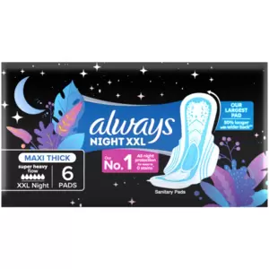 always for heavy flow